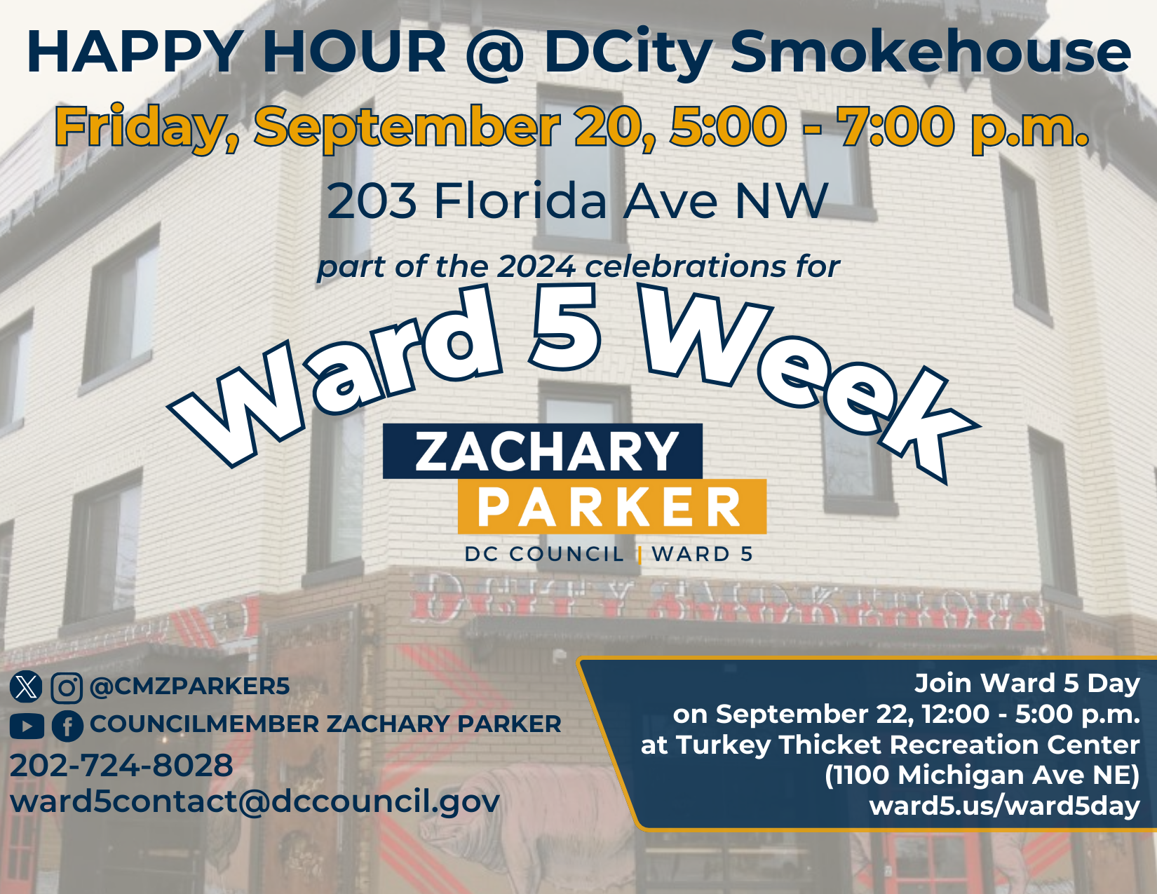 Ward 5 Day – Official Website of Ward 5 Councilmember Zachary Parker