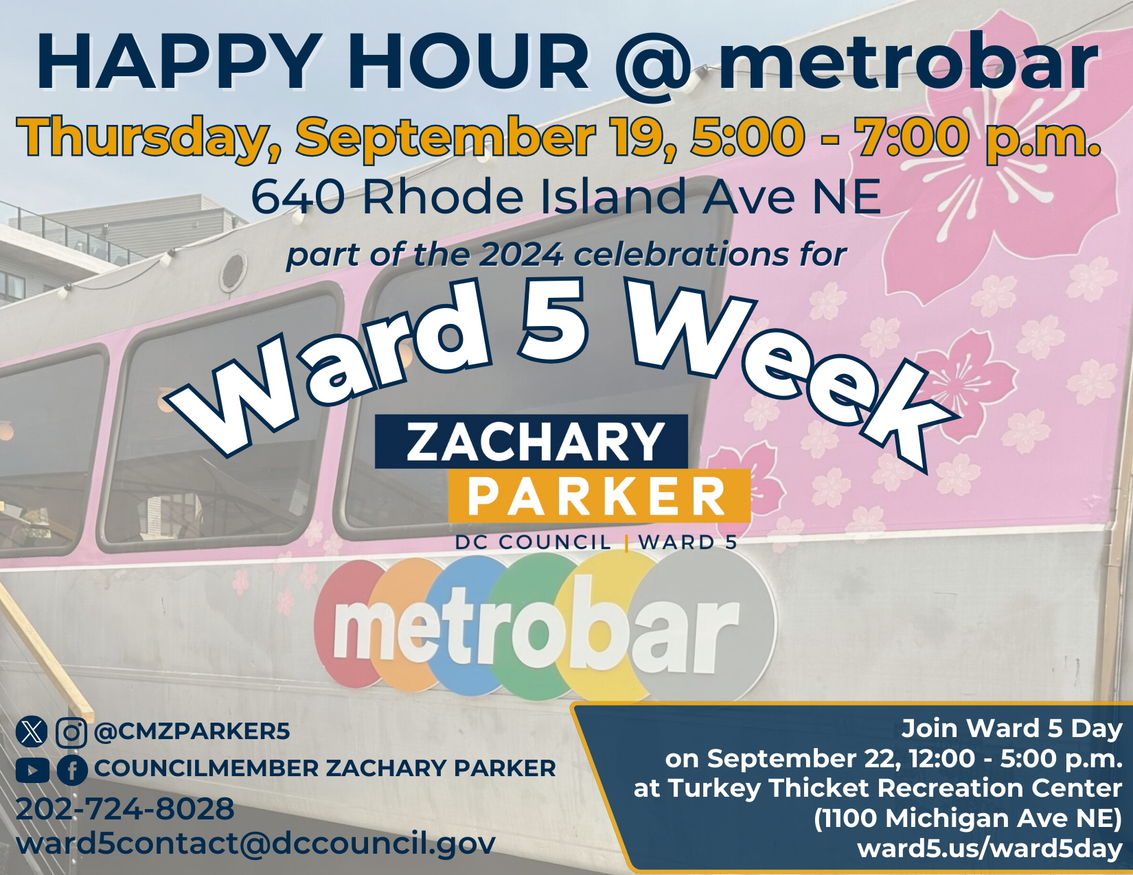 Ward 5 Day – Official Website of Ward 5 Councilmember Zachary Parker